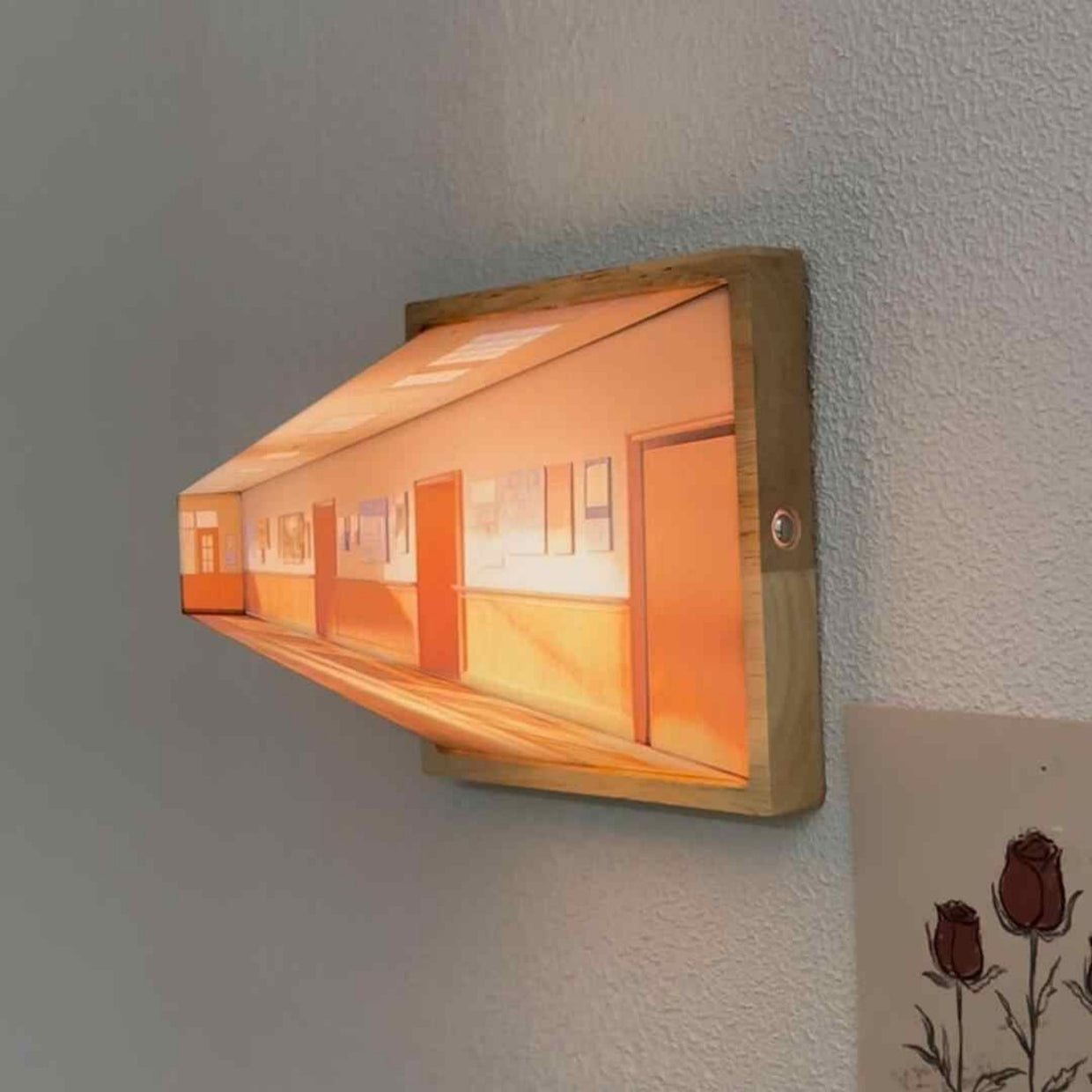 3D Illusion Night Light Gallery Bedside Picture Style Creative Modern ...