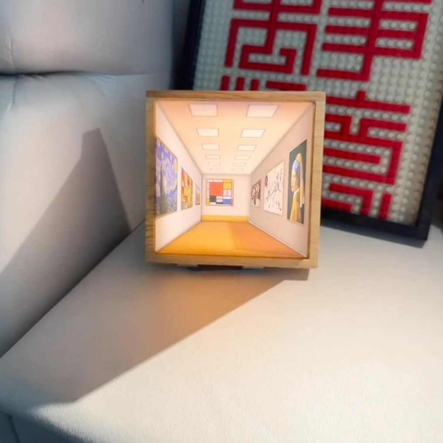3D Illusion Night Light Gallery Bedside Picture Style Creative Modern ...