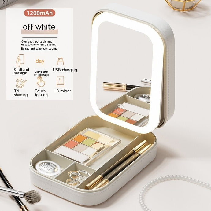 Makeup Storage Box With LED Light – AMart