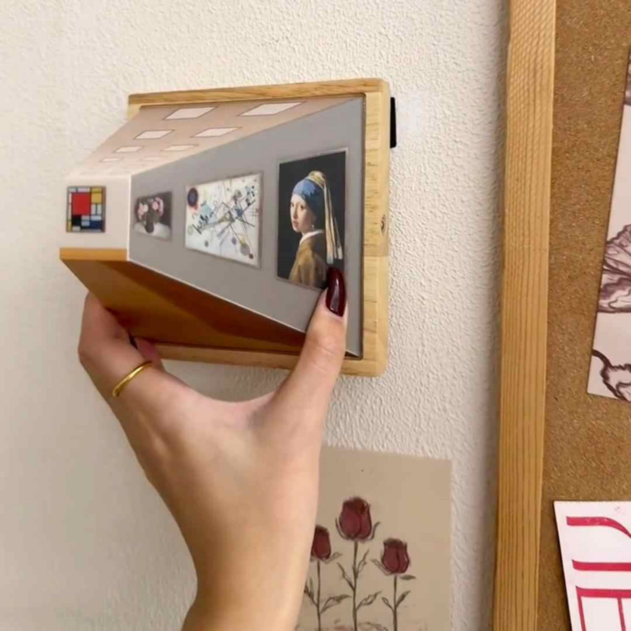3D Illusion Night Light Gallery Bedside Picture Style Creative Modern ...